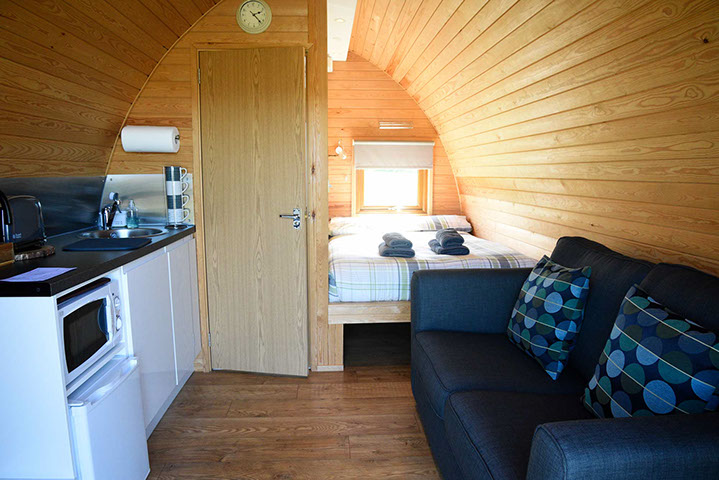 Skeabost View Pods Self Catering on the Isle of Skye