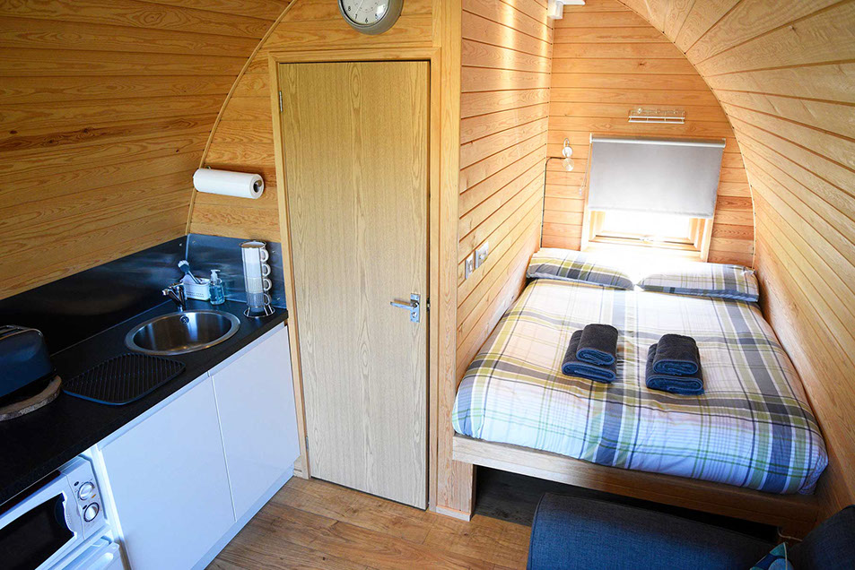 Skeabost View Pods Self Catering on the Isle of Skye